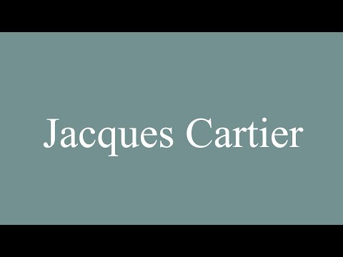 How to Pronounce ''Jacques Cartier'' Correctly in French