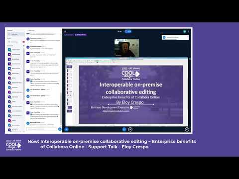 Interoperable On-premise Collaborative Editing – Benefits of Collabora Online 🆒 COOL Days 2021