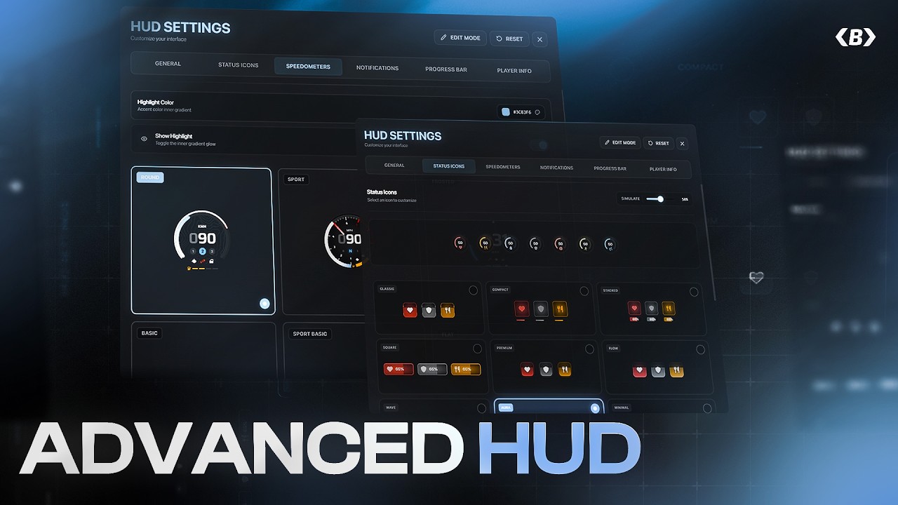 Bablo Advanced Hud | Most Detailed Fivem HUD  | Showcase Trailer