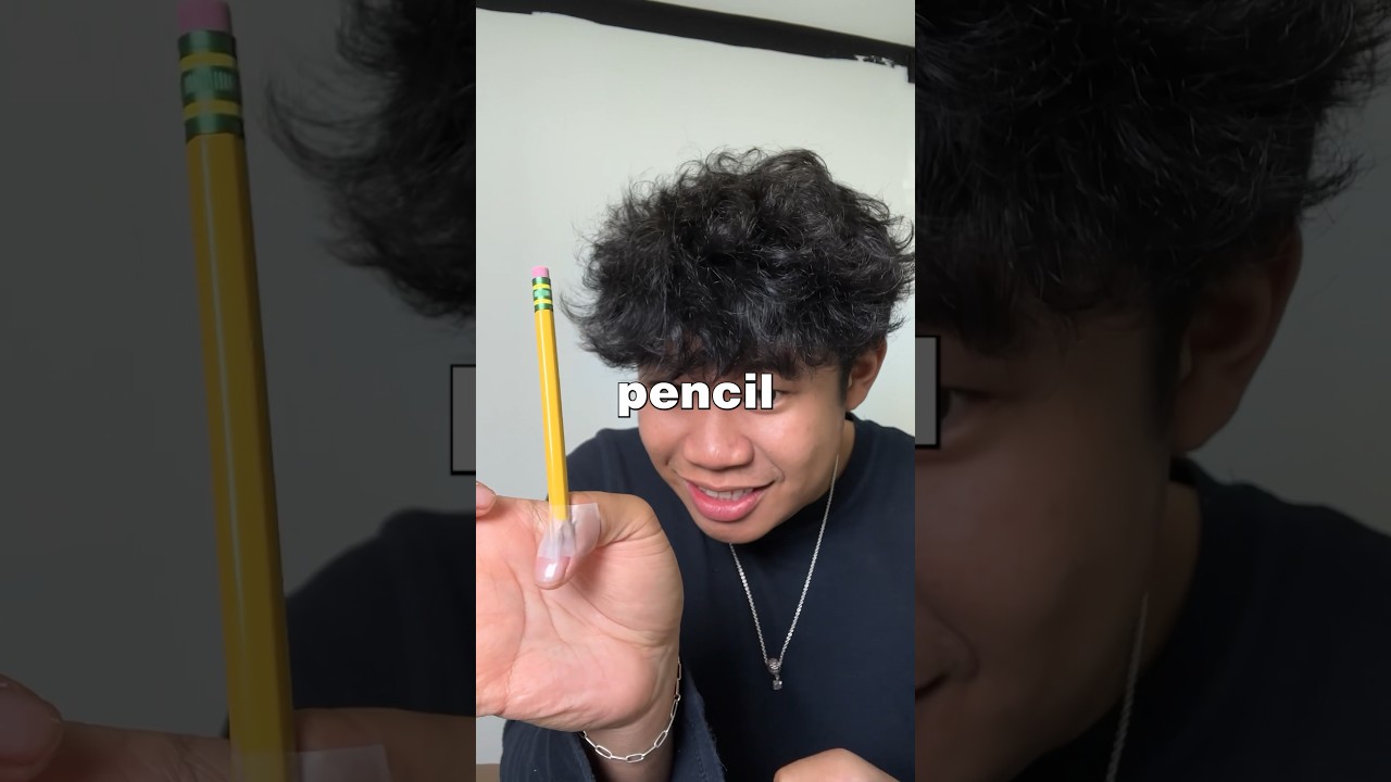 The SECRET Pencil Magic Trick 😱✏️