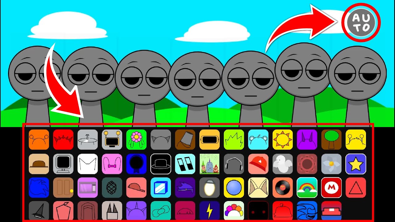 Incredibox Sprunki ALL MODE TOGETHER (auto mix every mode)