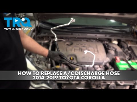 How to Replace A/C Discharge Hose 2014-2019 Toyota Corolla