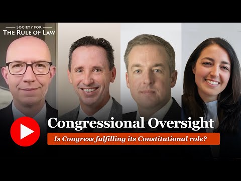Congressional Oversight | VIRTUAL EVENT