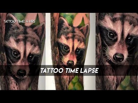 Tattoo Time Lapse | color realism