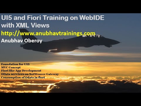 Learn UI5 training | Fiori training on WebIDE with XML Views | Fiori for beginner - Mind Luster