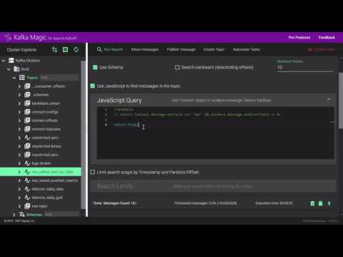 Kafka Magic tool for business: How to find a message in Apache Kafka topic