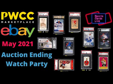 PWCC eBay Auction Ending Watch Party - May 2021