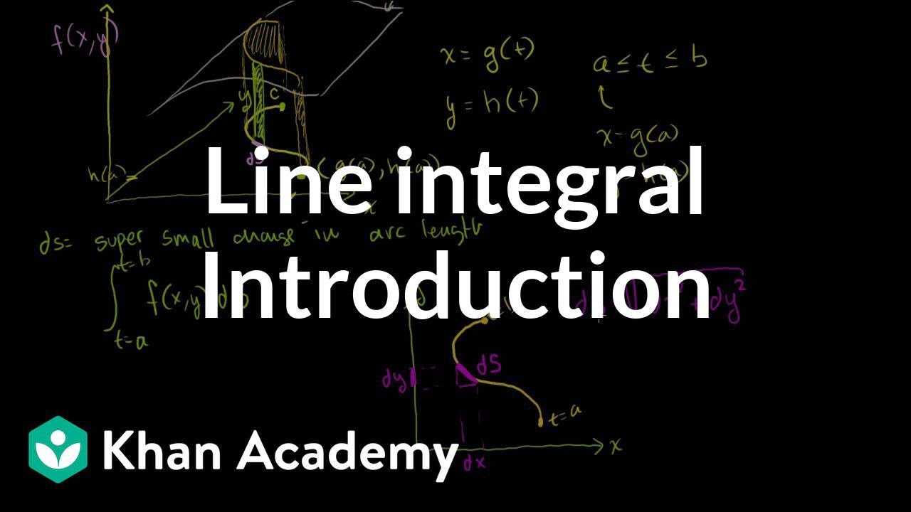 Introduction to the line integral | Multivariable Calculus | Khan Academy