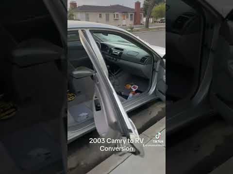 2003 Camry RV Conversion #vanlife