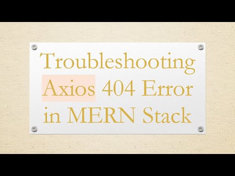 Troubleshooting Axios 404 Error in MERN Stack