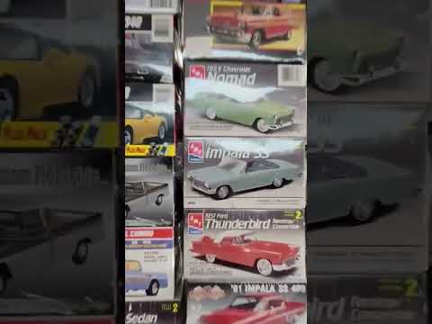 Vintage Plastic Model Car Kits sell well on ebay.