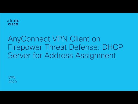 Simplify VPN Setup: Configure AnyConnect with DHCP on Firepower Threat Defense