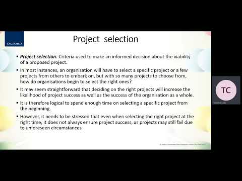 Project selection through strategic alignment - 20230223 BMPIII Recording