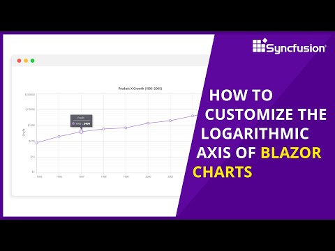 Learn How to Customize the Logarithmic Axis in Blazor Charts - Mind Luster