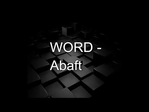 meaning of abaft