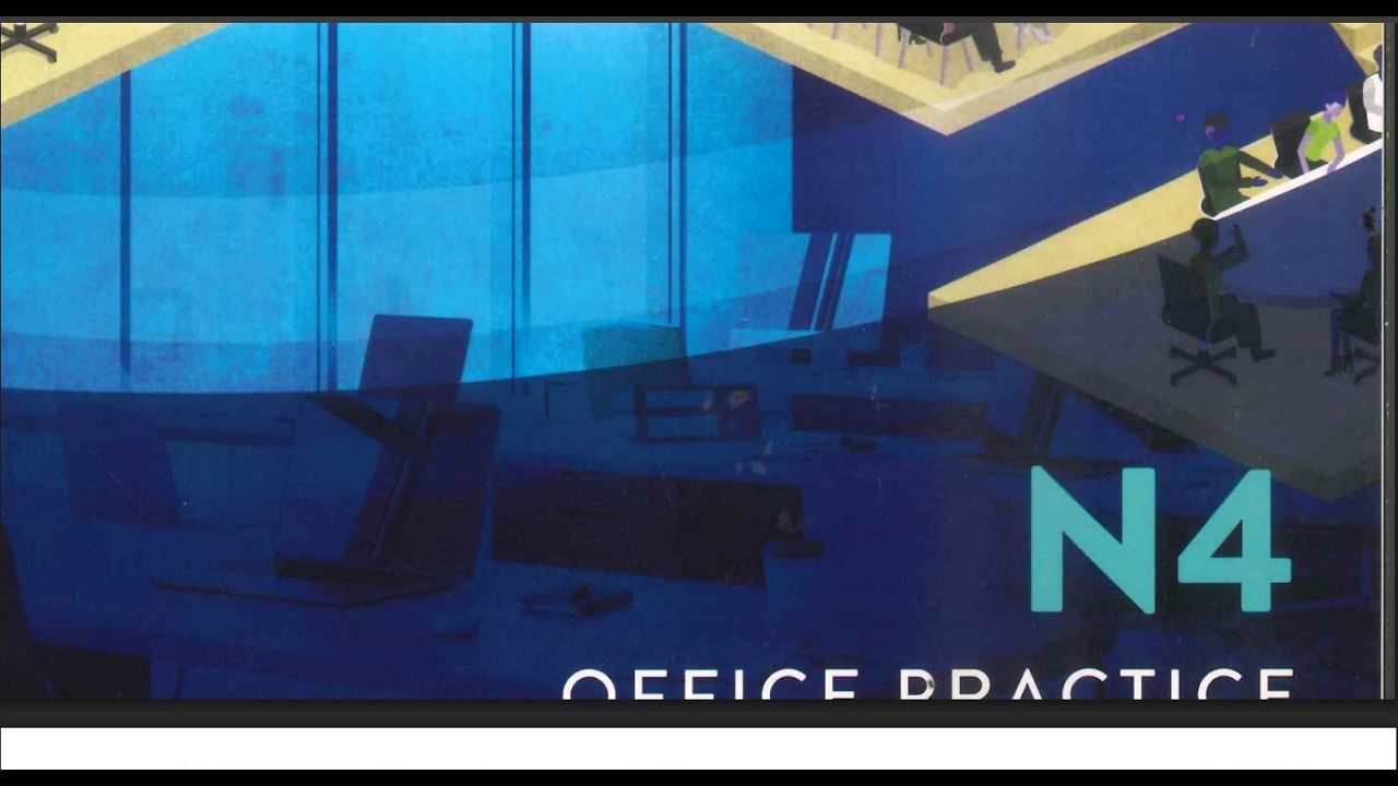 OFFICE PRACTICE N4 MODULE 1 INTRODUCTION