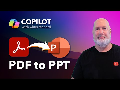 NEW Copilot Feature: PowerPoint Presentation from a PDF file