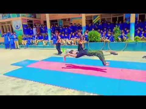 #Follow #me #for #More #gymnastic #video #and #vilog #Beckonhouse #Model #School #Mayar #show