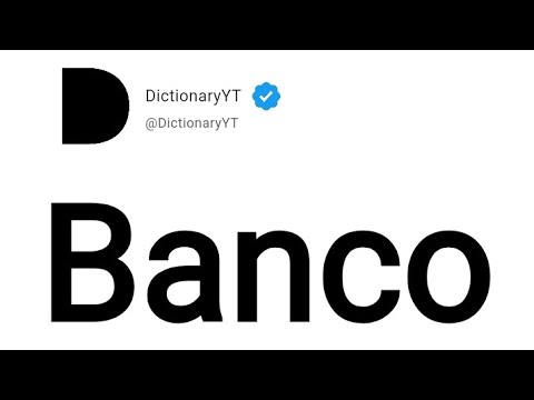 Banco Meaning in English