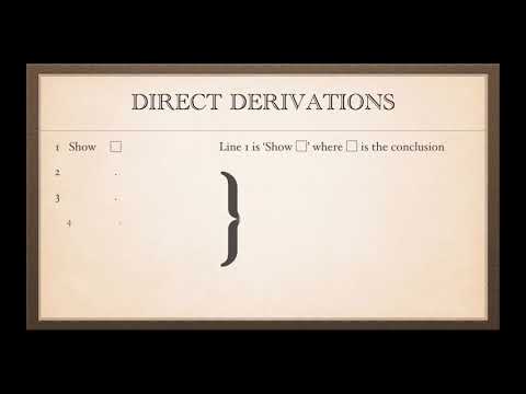 Direct Derivations