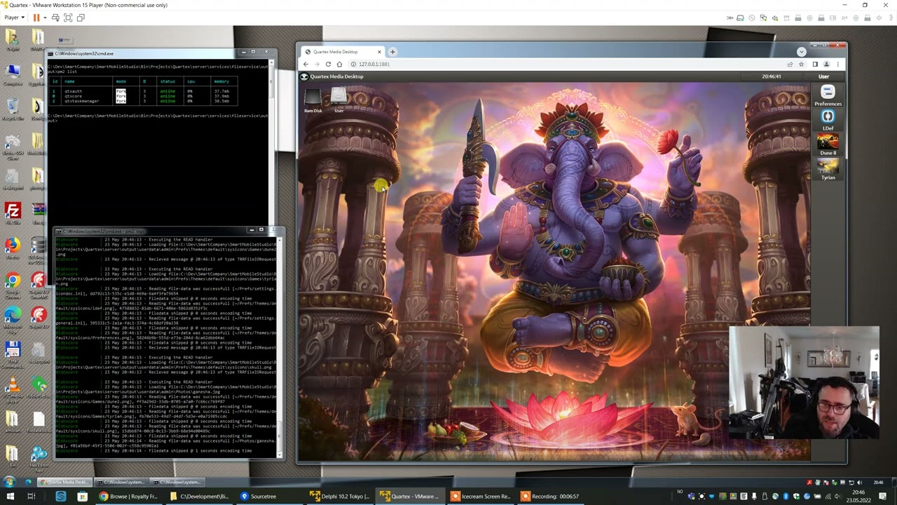 Quartex Media Desktop Prototype