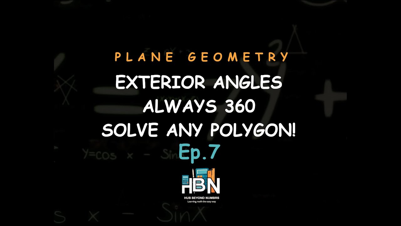 Sum of Exterior Angles of a Polygon | Why the Total is Always 360 (Solved Examples)