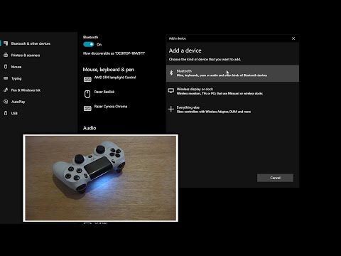 How to Connect PS4 Controller to PC Bluetooth/Wireless | PS4 Controller Wont Connect to PC Bluetooth