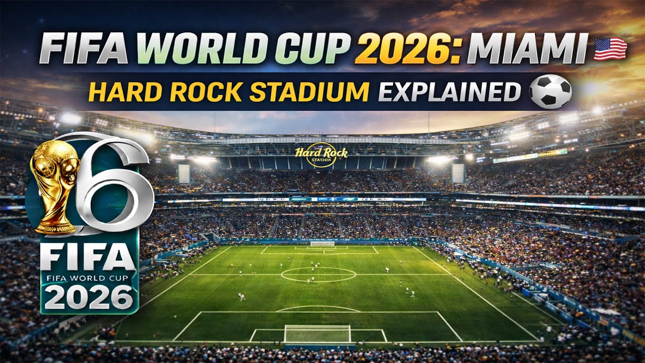 FIFA World Cup 2026: Miami 🇺🇸 | Hard Rock Stadium Explained ⚽