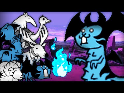 The Battle Cats - The Malevolent Lizard!! (Spitting Death) [Brainwashed King Dragon Cat Review]