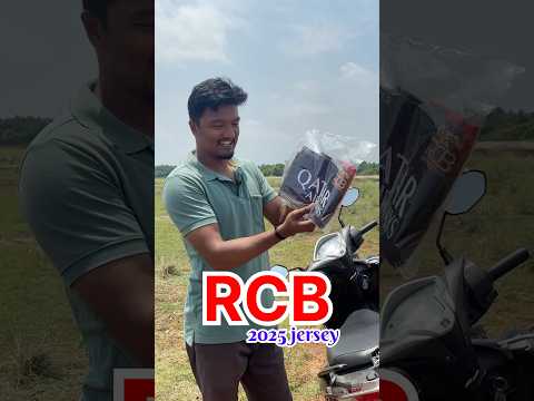 RCB jersey 2025 🔥 unboxing😍 #shorts #ytshorts #rcb #ipl2025 #kohli