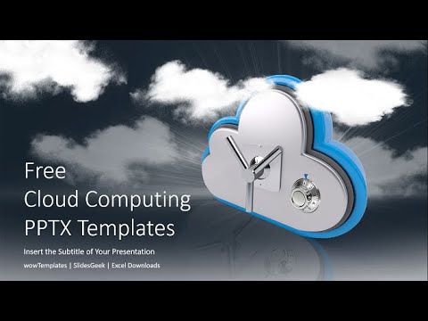 Cloud Computing Technology PowerPoint Template | Technology Presentation | wowTemplates | SlidesGeek