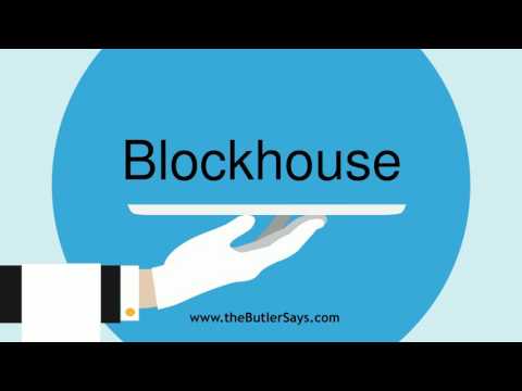 Learn how to say this word: "Blockhouse"
