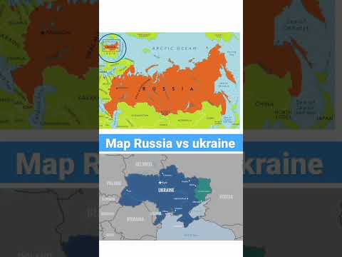 map of Russia vs ukraine | Russia vs ukraine | #russiavsukraine #shorts #map