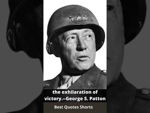 George S Patton talks about accepting challenges. #shorts #bestquotes #goodplan #americanarmy