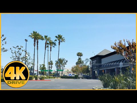 Driving Tour of shopping areas near Galleria at Tyler, Riverside [4K]
