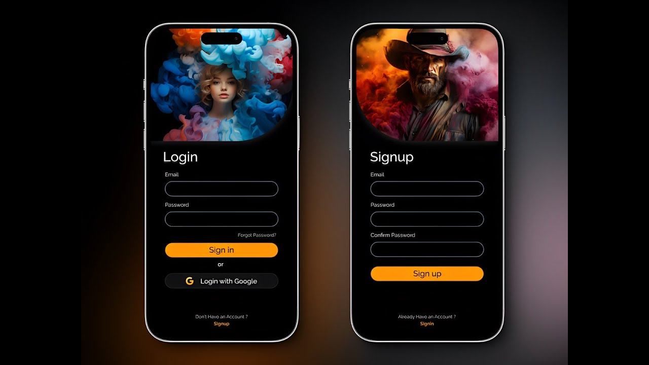 🚀📱 Ultimate Responsive LogIn and SignUp Page | Flutter Tutorial for Beginners 2025