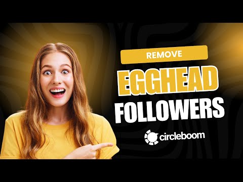 How to Remove Egghead Twitter/X Followers