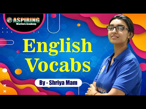 Part V _Ordinary meaning - extraordinary words Synonyms.