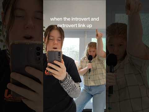 which sister are you? #sister #introvert #extrovert