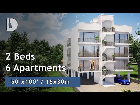 We Designed 6 Apartments on a 50x100 Plot and Here's What Happened