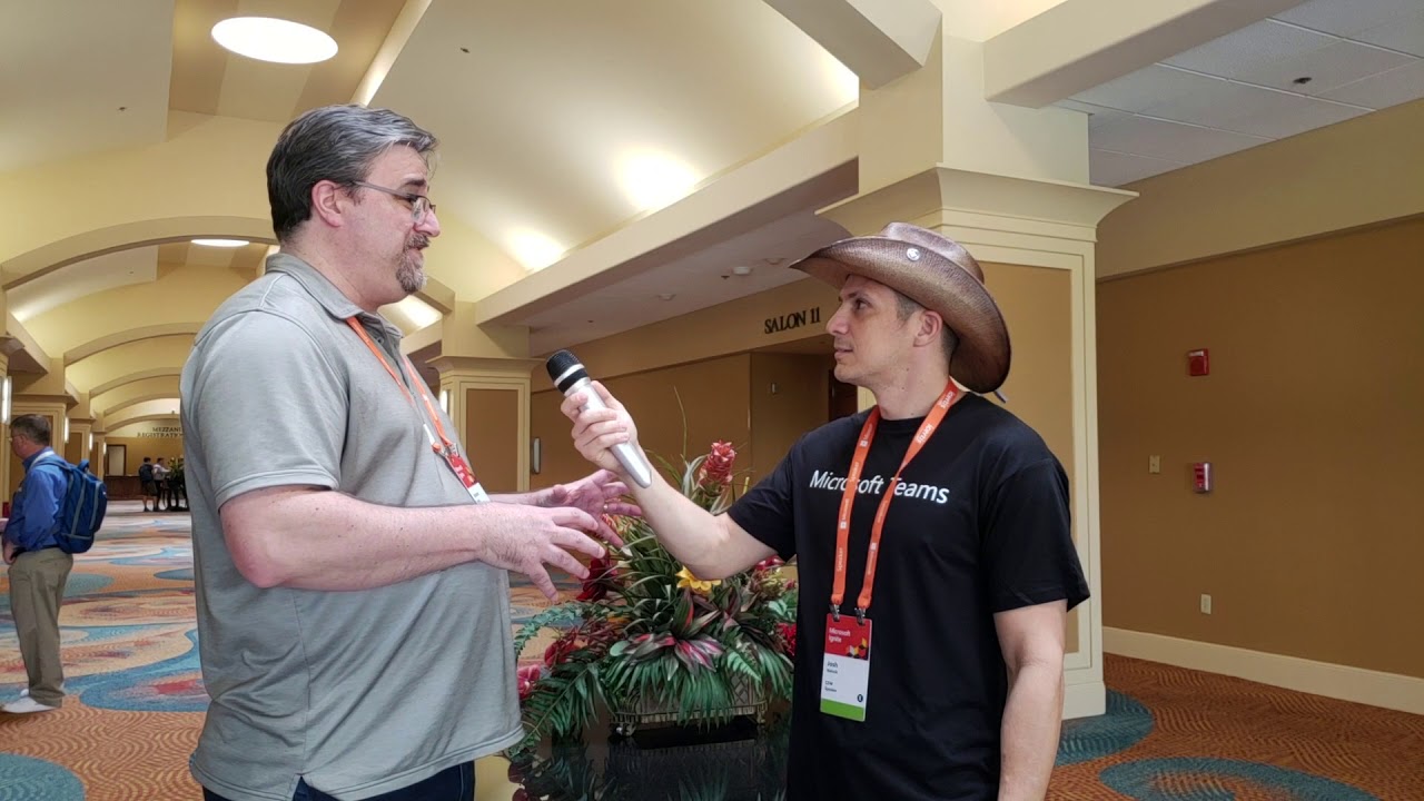#MSIgnite - Microsoft Teams Apps & Dev with Andrew Bybee
