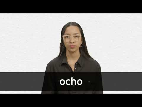English Translation of “OCHO” | Collins Spanish-English Dictionary