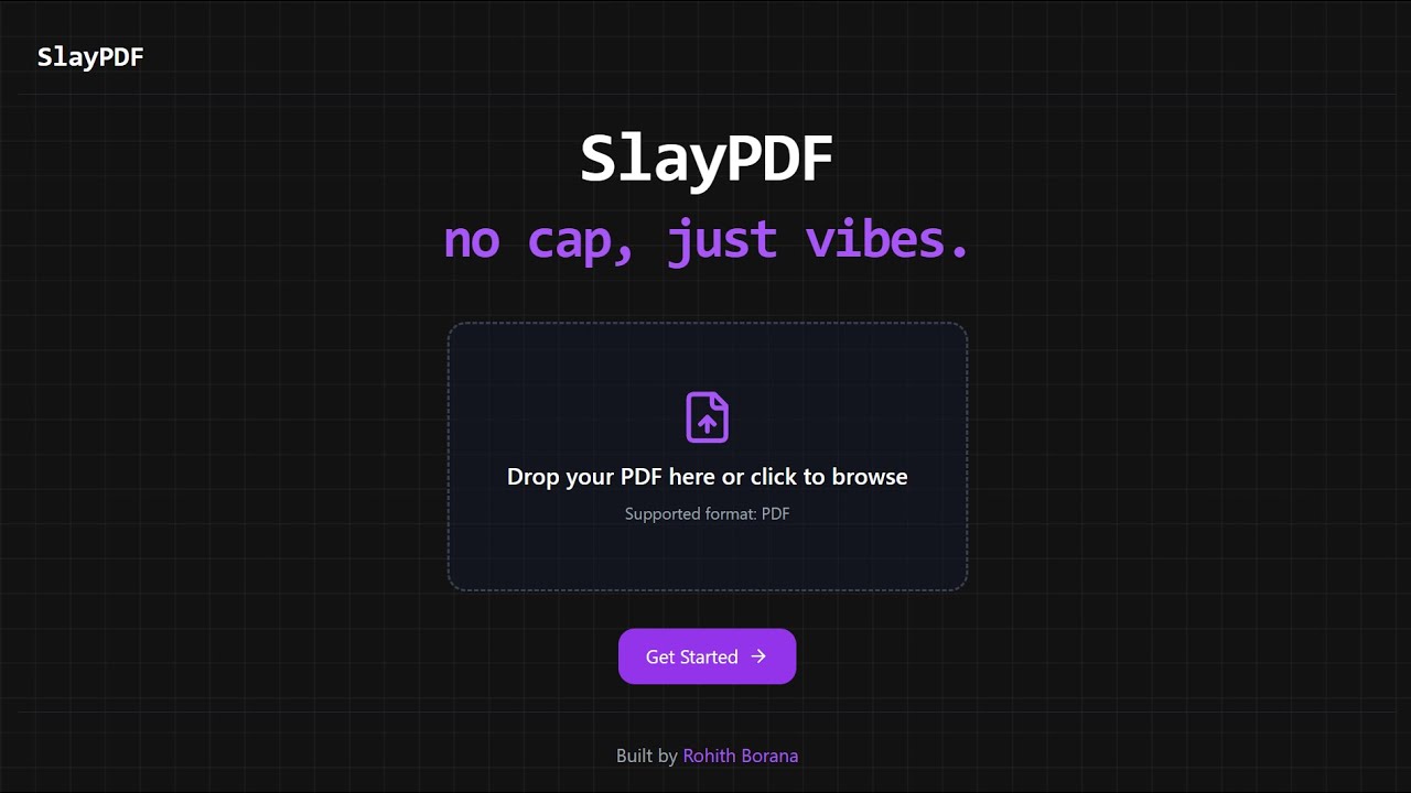 Introducing Slay-PDF