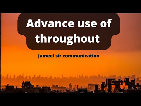 #shorts english video || use of throughout|| #Throughout || Jameel sir communication ||