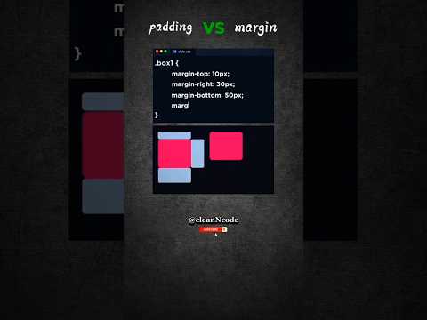 Box Model ✨ #html #css #css3 #javascript #webdesign #padding #margin #code #webdevelopment #react