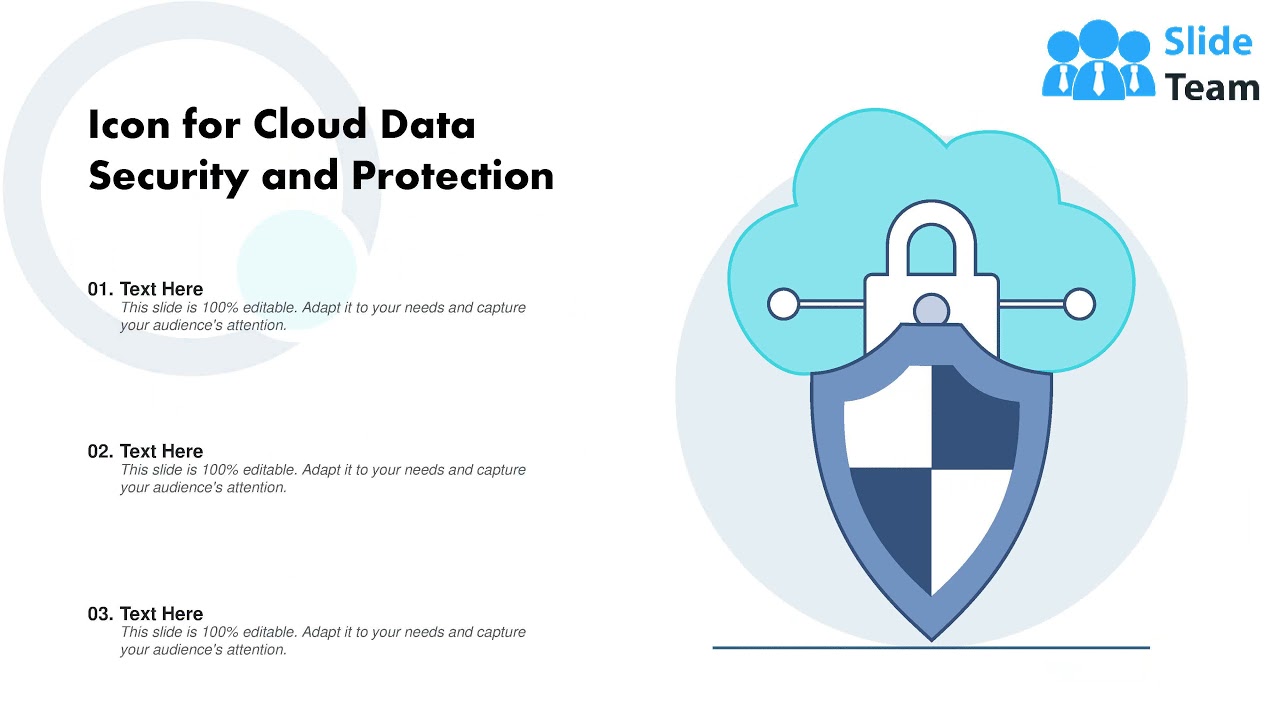 Cloud Security Icon Security Computing Data Protection Digital Access