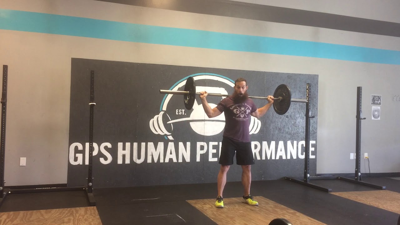 Press in Snatch | GPS Human Performance