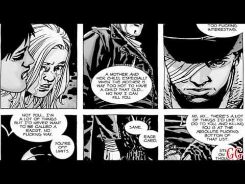(SPOILERS!) The Walking Dead - Glenn's Death (From the Comics) HD