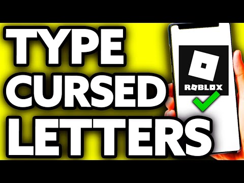 How To Type Cursed Letters in Roblox [Very Easy!]