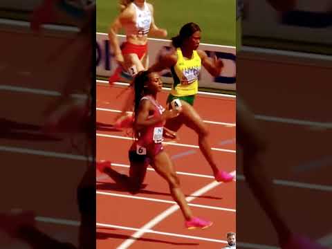 sha cari richardson world record 10.3 🔥🔥 #trackandfield #athlete #track #usa #america #100m #sprint
